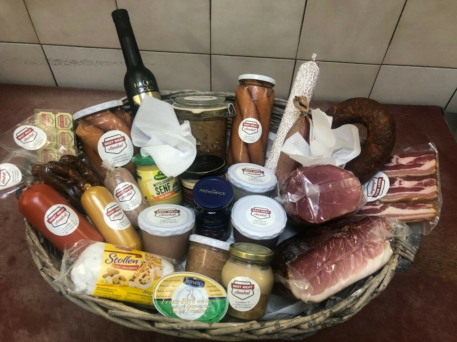 Prasentkorb Wurst Und Kase